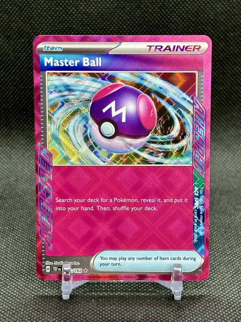 POKÉMON: TEMPORAL FORCES Master Ball ACE SPEC Rare 153/162 £11.71 ...