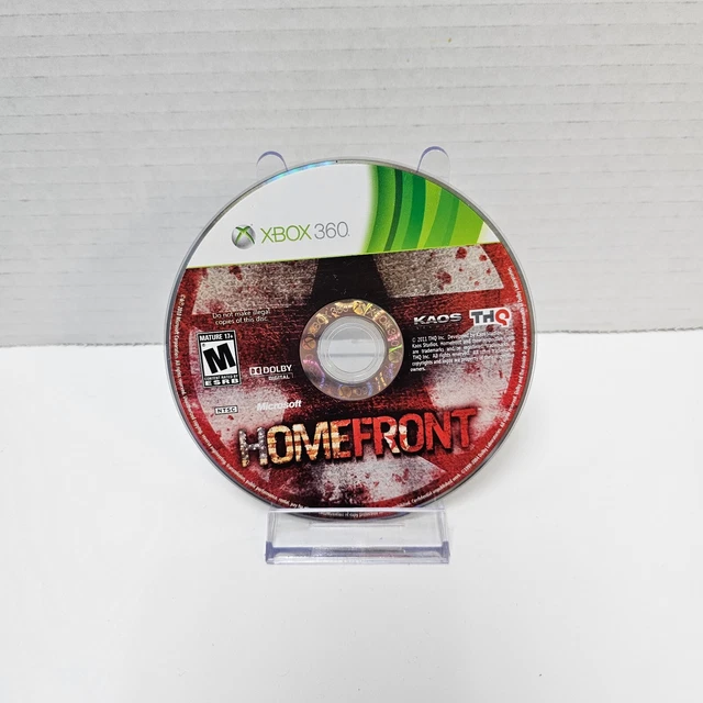 HOMEFRONT XBOX 360 DISC ONLY (Microsoft) Tested RESURFACED $2.00 ...