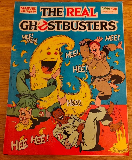 COMIC - CLASSIC Marvel UK The Real Ghostbusters No #66 16th September ...
