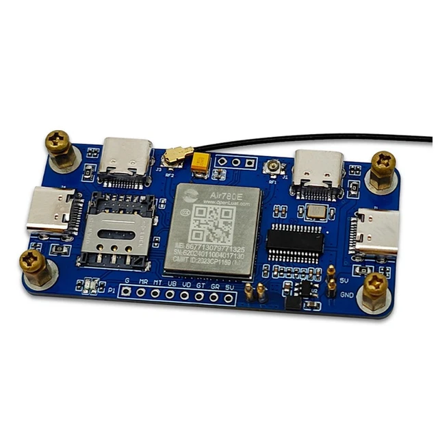 4G HUB EXPANSION Board Air780e Networking Module 4G CAT1 LTE ...