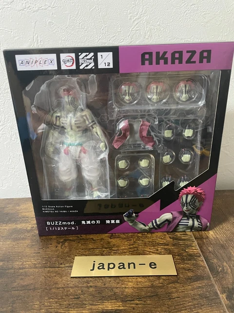 BUZZMOD. DEMON SLAYER Kimetsu no Yaiba AKAZA 1/12 spedizione gratuita ...