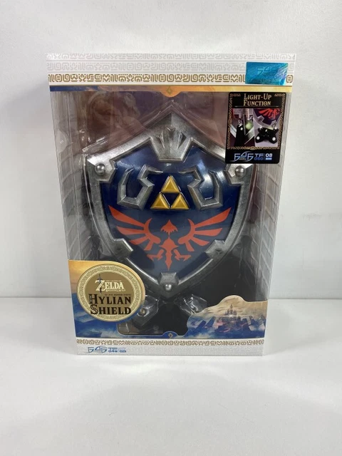 FIGURINE BREATH OF The Wild Hylian Shield (Bouclier Hyrule) Collector F4F Zelda EUR 112,99 ...