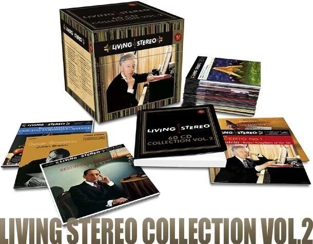 COFFRET ÉDITION LIMITÉE Living Stereo 60CD Collection vol.2 RCA Musique ...