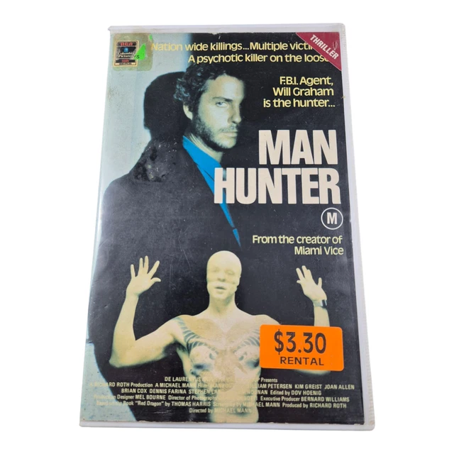 VHS MANHUNTER (1986) Hannibal Lecter's Beginning - AUS PAL £29.01 ...