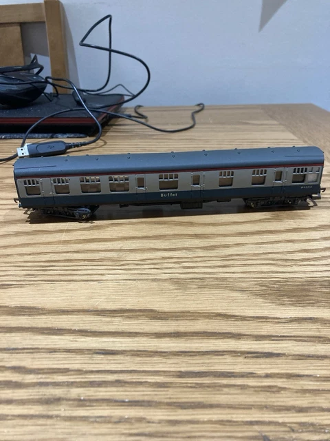 BR INTERCITY OPEN buffet COACH BLUE/GREY 00 GAUGE £7.55 - PicClick UK