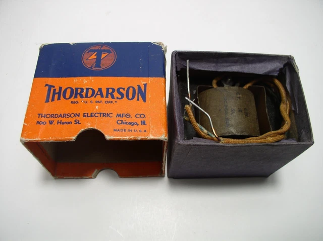 VINTAGE THORDARSON FILAMENT Transformer T-19F88 NOS $14.55 - PicClick