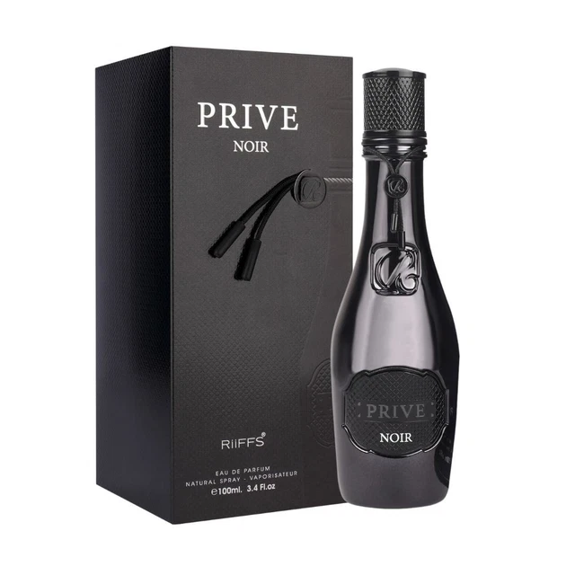 RIIFFS PRIVE NOIR Eau De Parfum 100ml Spray for Men £22.55 - PicClick UK