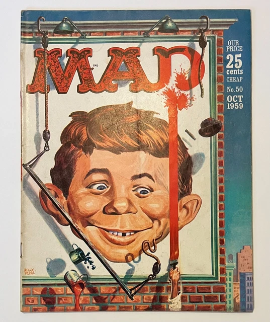 OCTOBER 1959 #50 Mad Magazine - Vintage Issue $23.99 - PicClick CA