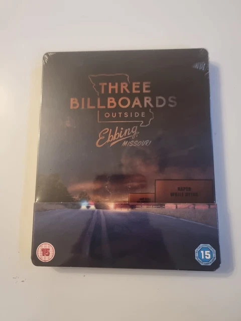 THREE BILLBOARDS OUTSIDE Ebbing, Missouri 4K UHD & Blu Ray Steelbook UK - NEW EUR 11,68 ...