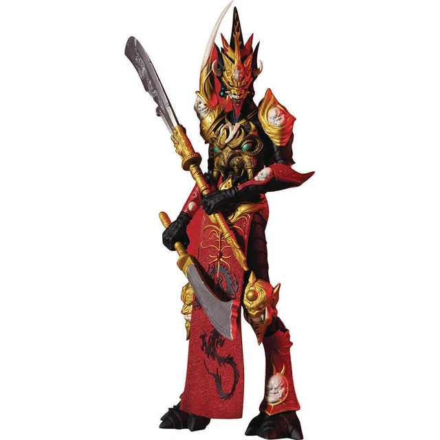 INCREDIBLY DETAILED SPAWN Mandarin Spawn Red 7"Action Figure W/ Window ...
