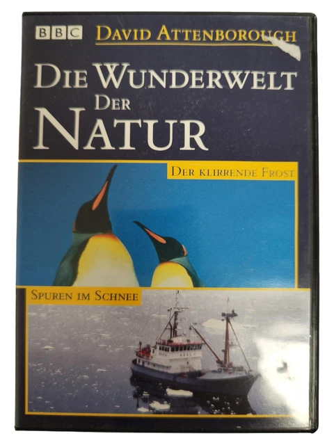 DAVID ATTENBOROUGH NATURA Doku DVD Il mondo meraviglioso del gelo EUR 5 ...