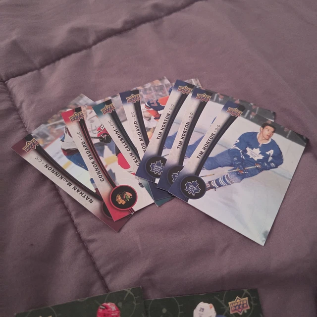 2025-26 UD TIM Hortons Binder + 134 Base Card + Rare Card $100.00 ...