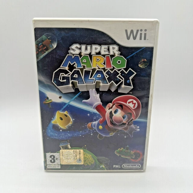 SUPER MARIO GALAXY Nintendo Wii Pal Eng Game Used Italian Complete $136 ...