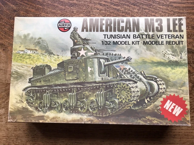 AIRFIX 08364-5 AMERICAN M3 LEE Tank Kit im Maßstab 1:32. Inhalt ...