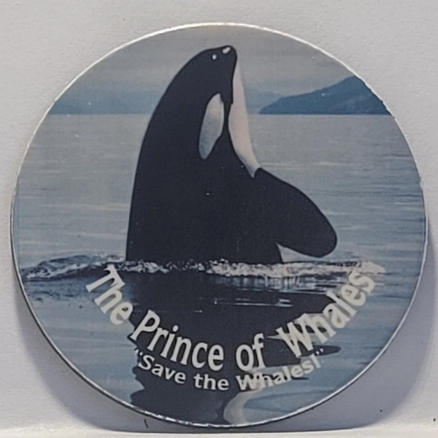 VINTAGE POG * The Prince Of Whales Save The Whales * Bin79 $1.49 - PicClick CA