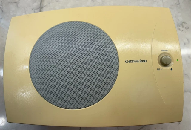 VINTAGE GATEWAY 2000 Computer Sub Woofer $48.99 - PicClick