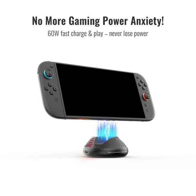 FÜR NINTENDO SWITCH RGB Dockingstation PD60W Power Delivery 4K60Hz USB ...