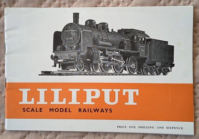 LILIPUT SCALE MODEL Railways 1959 Catalogue + Wiad Flyer + Price List ...