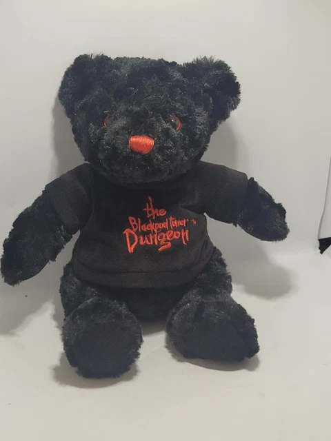 THE BLACKPOOL TOWER Dungeon Teddy Bear Cuddly 9"Plush Soft Toy Souvenir ...
