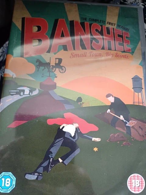 BANSHEE: THE COMPLETE First Season DVD Antony Starr cert 18 4 discs EUR ...