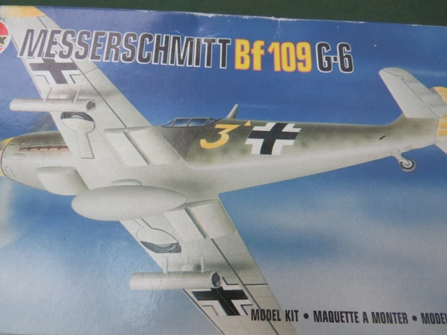 AIRFIX MESSERSCHMITT BF 109 G-6 1:72 SCALE MODEL KIT EUR 17,56 - PicClick FR
