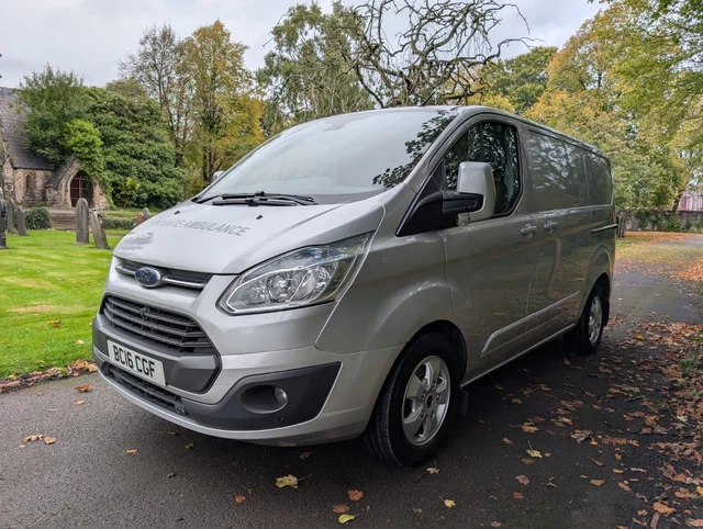2016 FORD TRANSIT Custom Private Ambulance Funeral first call vehicle ...