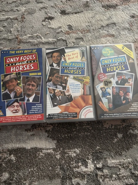 ONLY FOOLS AND Horses (The Very Best Of) 9 Classic Episodes 3x VHS ...