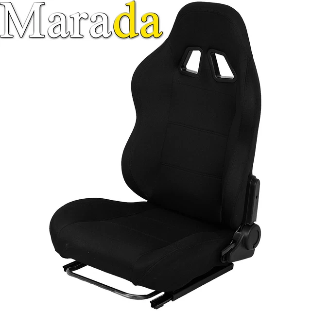 MARADA RACING SEAT for Racing Wheel Stand Double Brake Slide OR Safety ...