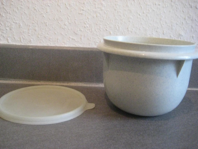 TUPPERWARE PENG SCHÜSSEL grau mit transparenten deckel, keine Defekte!! EUR 3,00 - PicClick DE