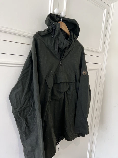 BABOUR BEN FOGLE Wax Jacket Smock | XXL | Keswick Pullover Coat £250.28 ...