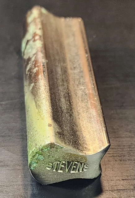 VINTAGE USA STEVENS AP&M Steel Guitar Slide Bar 5 oz Pre Trademark ...