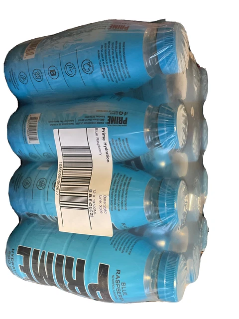 PRIME HYDRATION DRINK Blue Raspberry 12x500ml pack KSI and Logan Paul £ ...
