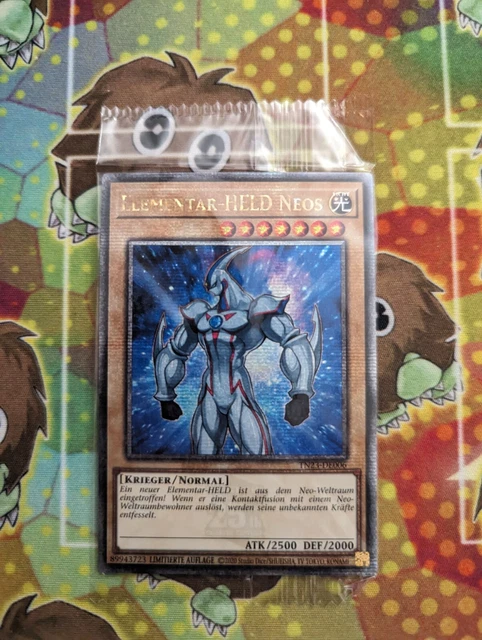 YU-GI-OH! TN23-DE006 ELEMENTAR-HELD Neos Quarter Century Secret Rare OVP EUR 5,90 - PicClick DE