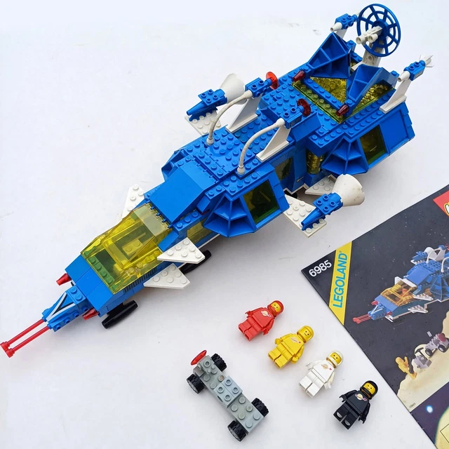 LEGO VINTAGE CLASSIC Space 6985 Cosmic Fleet Voyager 100% Complete ...