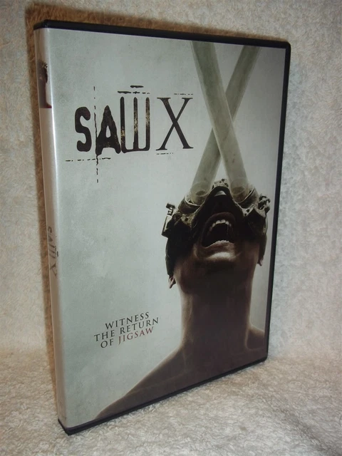 SAW X (DVD, 2023) Tobin Bell Shawnee Smith thriller horror prequel bloody FP EUR 32,00 - PicClick IT
