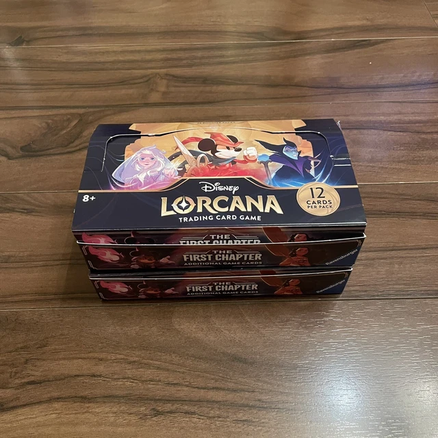 DISNEY LORCANA TCG The First Chapter Booster Box (24 Sealed Packs) In ...