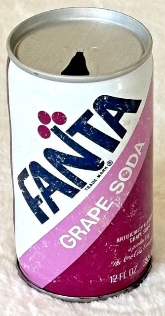 1970'S FANTA-GRAPE🍇SODA-COCA-COLA CO.-COLUMBUS, Ohio-12 oz-Steel Soda ...