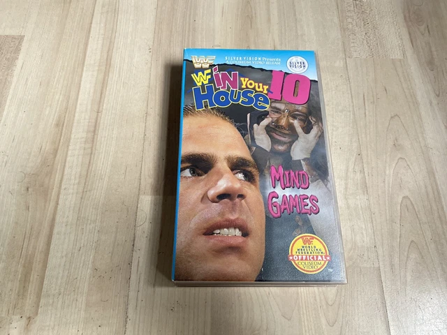 WWE / WWF In Your House 10: Mind Games VHS - Rare £5.00 - PicClick UK
