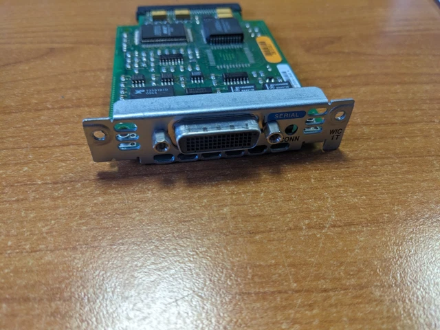 CARTE CISCO WIC-1T 1-Port Serial Wan Interface EUR 12,00 - PicClick FR