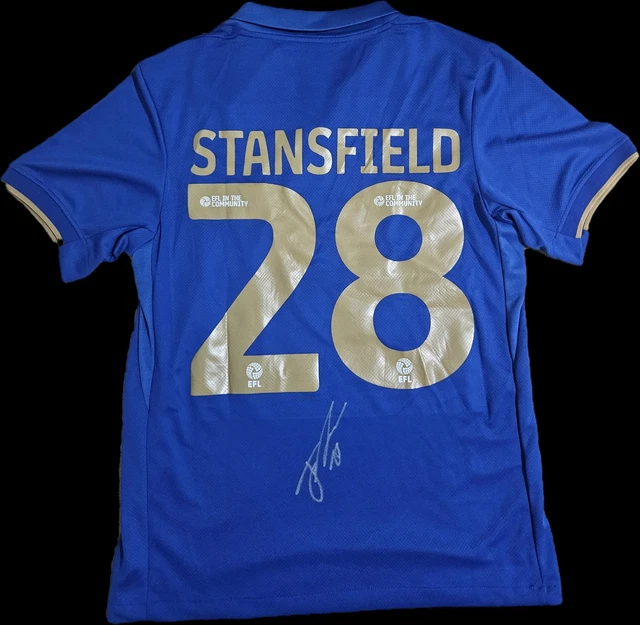 JAY STANSFIELD BIRMINGHAM City Fc 2025/26 Home Shirt Autograph COA ...