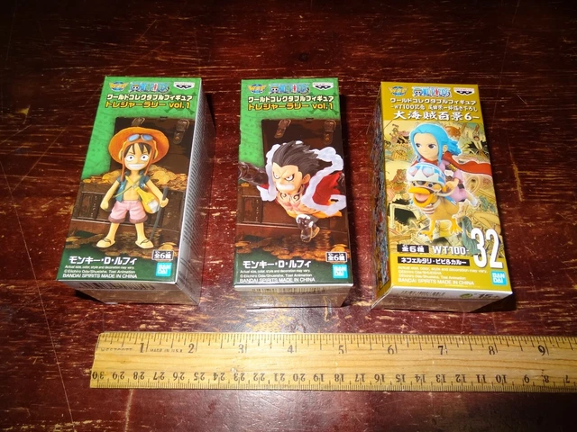 ONE PIECE WORLD Figure WCF Treasure Rally Luffy Gear Monkey Vivi ...