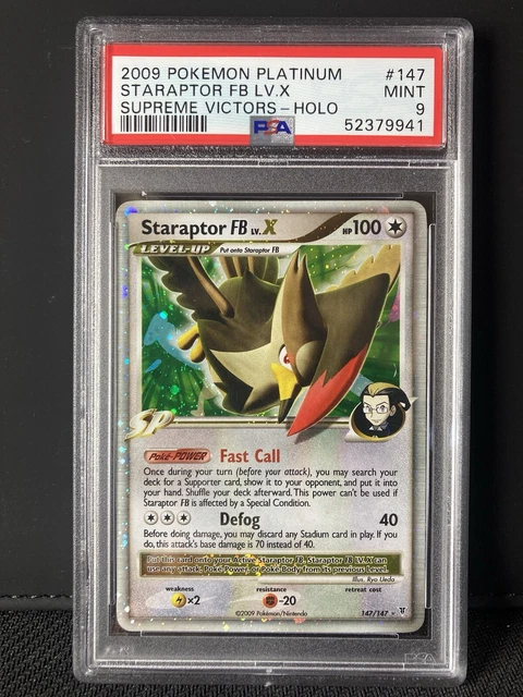 POKEMON DIAMOND & Pearl Supreme Victors Staraptor FB Lv. X 147/147 PSA ...