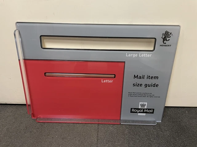 ROYAL MAIL LETTER Postal Template Size Guide Postage £11.95 - PicClick UK