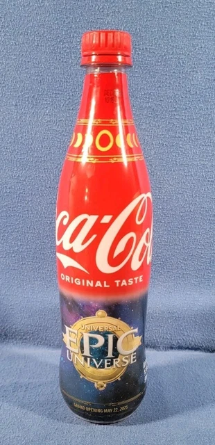 EPIC UNIVERSE GRAND Opening Day 2025 Limited Edition Empty Coca Cola ...