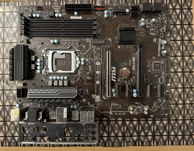 MSI Z270-A PRO ATX motherboard Faulty £10.79 - PicClick UK