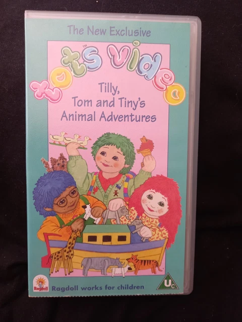 TOTS TV VHS, tilly, tom and tiny’s animal adventures. Vintage £9.70 ...