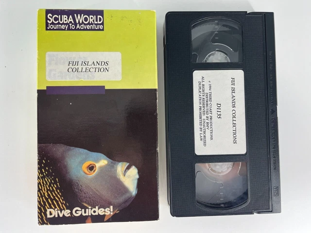 SCUBA WORLD DIV Guides Fiji Islands Collection VHS $9.88 - PicClick