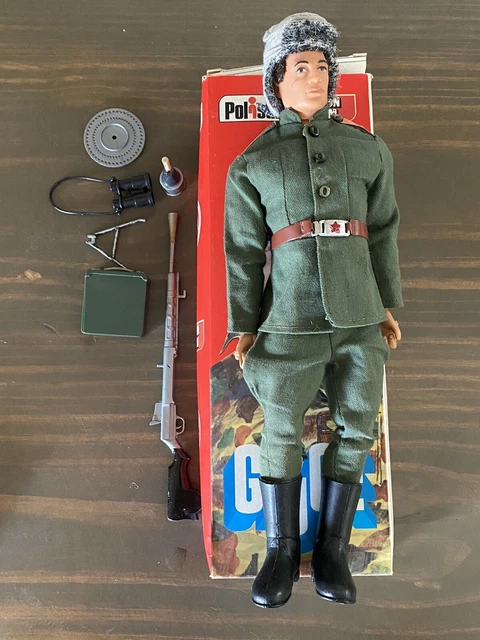 GI JOE POLISTIL Action Team 1975 Hasbro Italian Soldier- Very Rare Ex ...