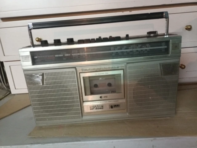 SHARP GF-6060 GHETTO Blaster Boombox Radio Vintage Registratore EUR 80 ...