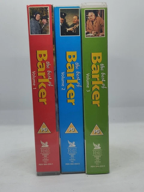 THE BEST OF Barker: Volumes 1-3 On VHS Video Cassette Tape £14.99 ...